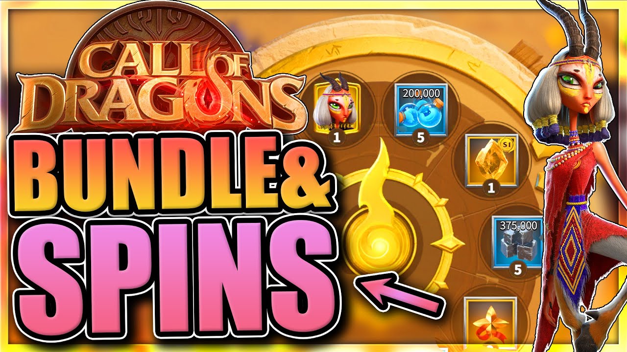 Kinnara Lucky Spin [Max Change of Fortune Bundle] Call of Dragons Guide - MOEPP