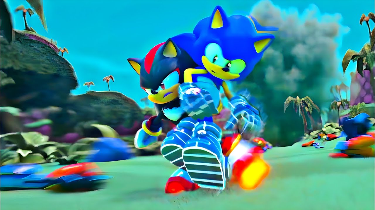 Sonic Prime Season 2 - Fight Scene | LAST EPISODE | Sonic & Shadow 😍 | - MOEPP